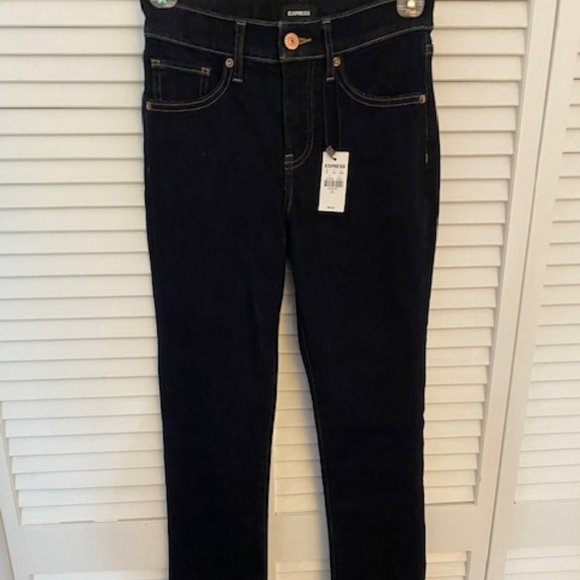 Express | Jeans | Nwt Express Midrise Skyscraper Jeans Size L Blue ...